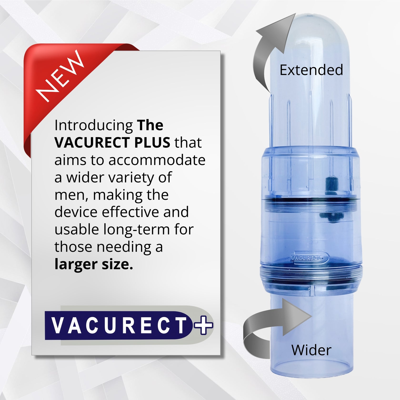 Vacurect™ Plus Penile Vacuum Device for ED: A Better Fit – Mainspring ...